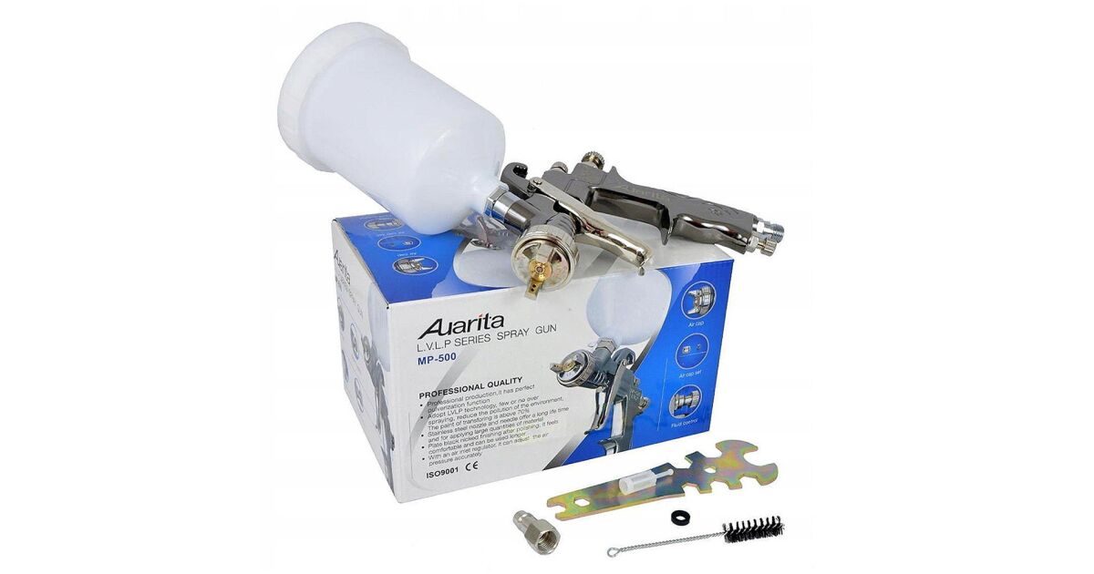 Auarita MP-500 1.1mm LVLP Spray Gun | Pepita.com