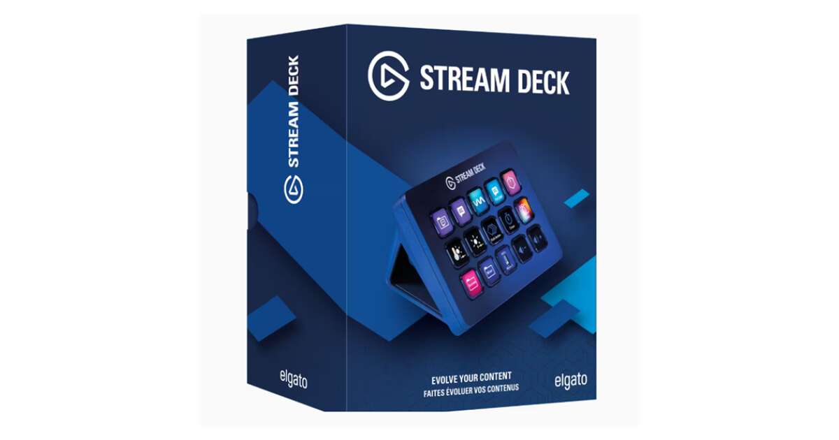 Corsair elgato stream deck mk.2, 15 konfigurowalnych klawiszy LCD ...