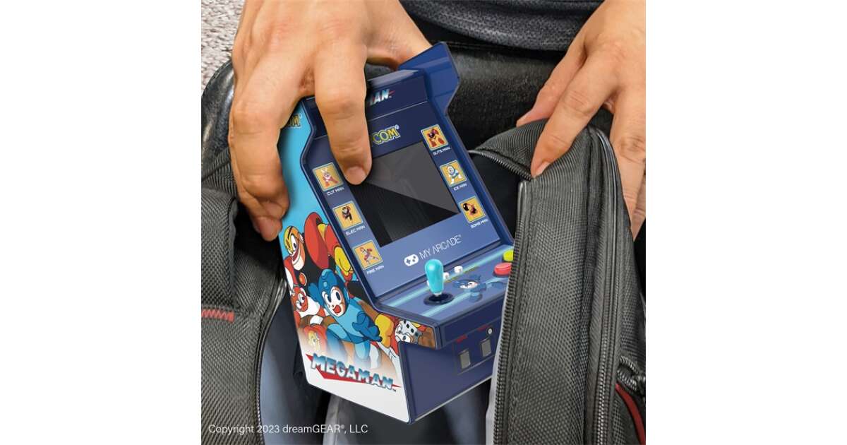 My arcade játékkonzol mega man micro player pro retro arcade 6.75 ...