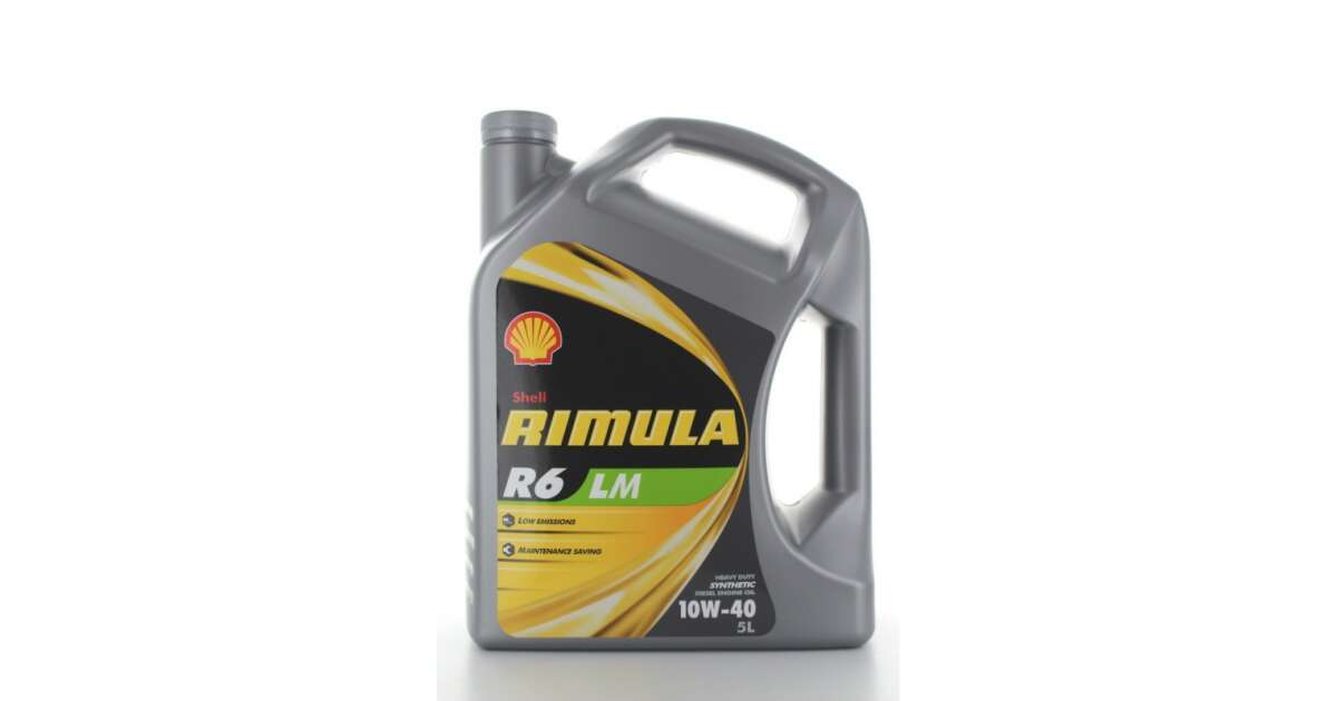 Shell Rimula R6 LM 10W40/5L | Pepita.hu