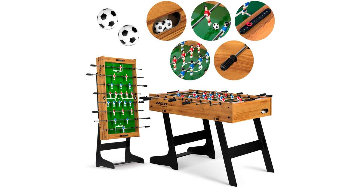 Neosport Fa Csocsó asztal 121x61x80cm | Pepita.hu