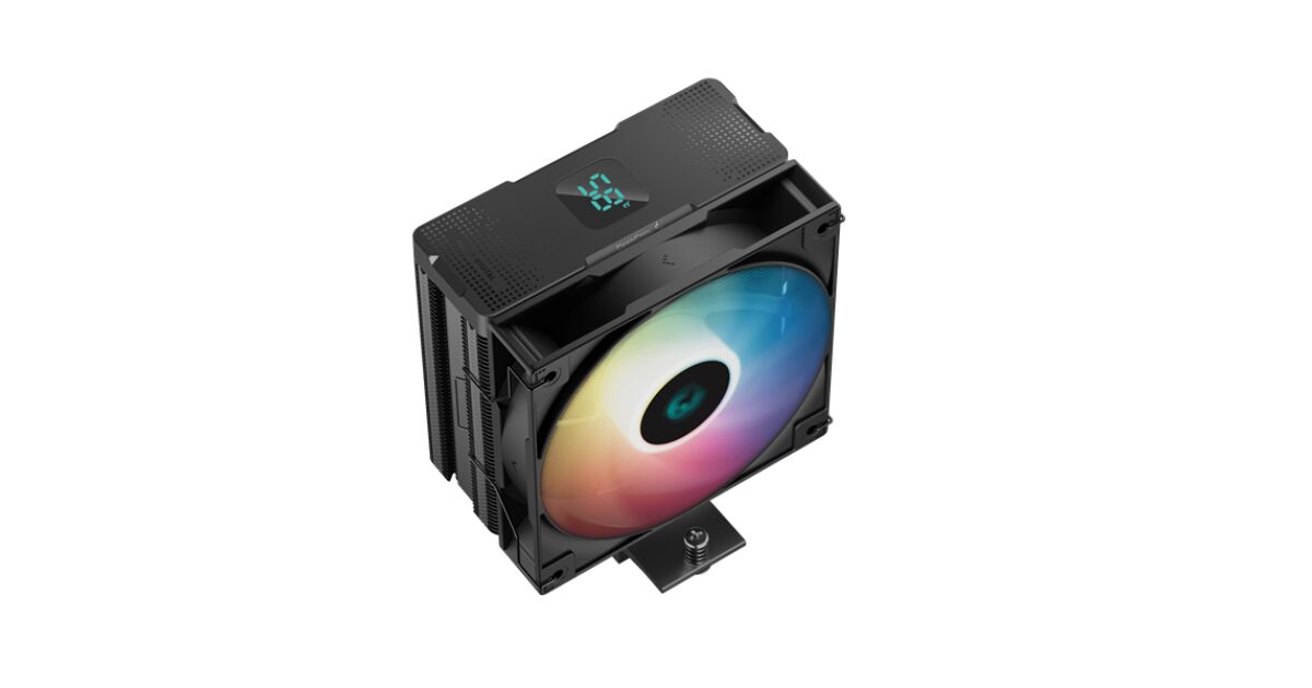 DeepCool CPU Cooler - AG400 DIGITAL ARGB (31,6 dB; max, 128,93 m3/h ...