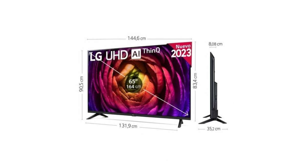 Smart TV LG 65UR73006LA Wi-Fi 65" 4K Ultra HD LED HDR | Pepita.hu
