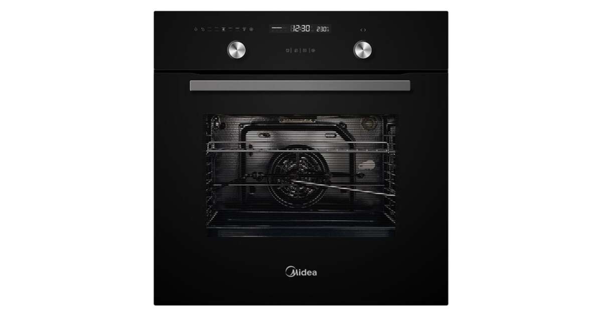 Midea 65M90E4 +3 roky záruka*, Vstavaná rúra s 9 funkciami, digitálnym ...