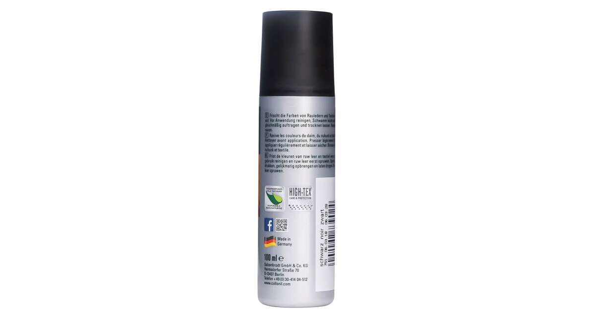 Collonil Nubuk & Textil balsam do zamszu i nubuku 100 ml Czarny ...