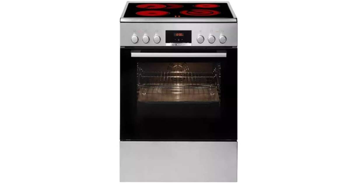 Bosch HKR39C250 Elektromos tűzhely, 66L, 4 főzőzóna, Mechanikus vezérlés, A energiaosztály ...