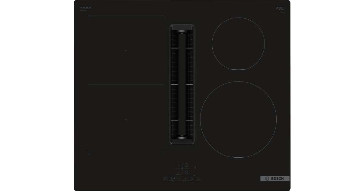Bosch PVS611B16E Indukciós főzőlap + Páraelszívó - Fekete | Pepita.hu