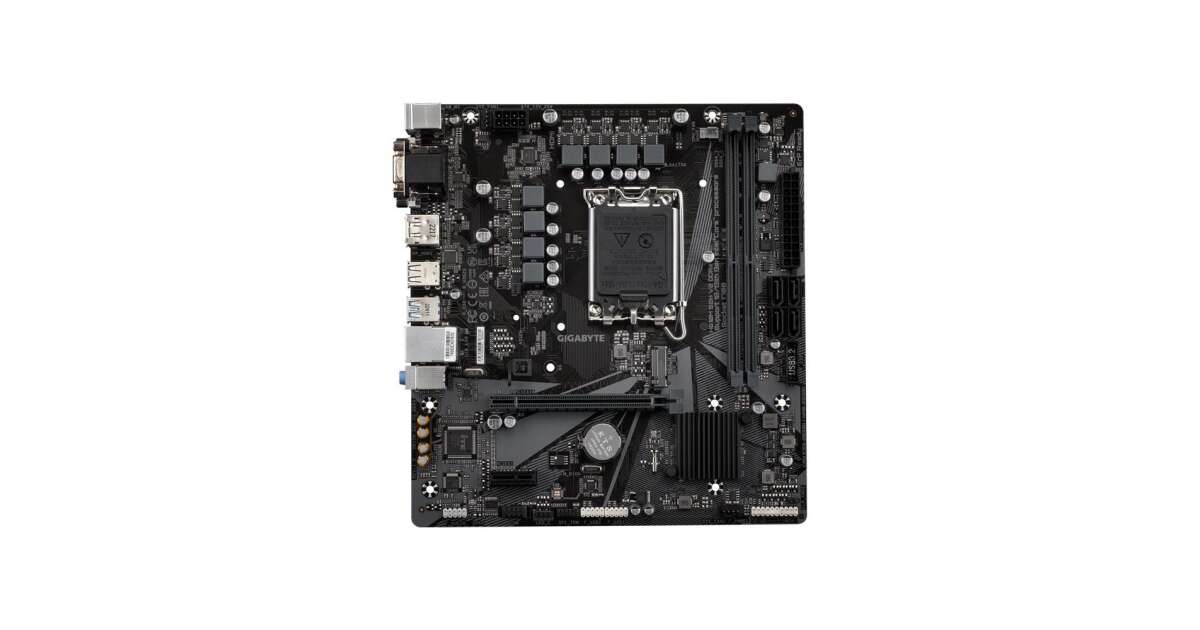 Płyta główna GIGABYTE H610M-S2H V2, gniazdo 1700, 2xDDR5, Micro ATX ...