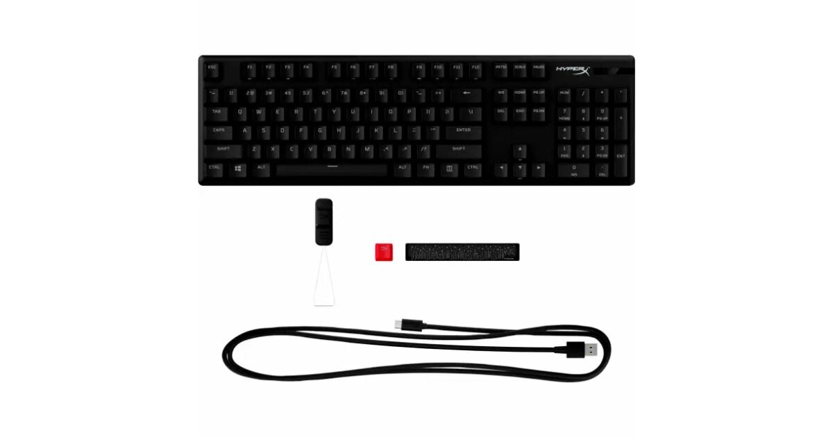 HyperX Alloy Origins PBT (HX Aqua Switch) Vezetékes Mechanikus Gaming ...