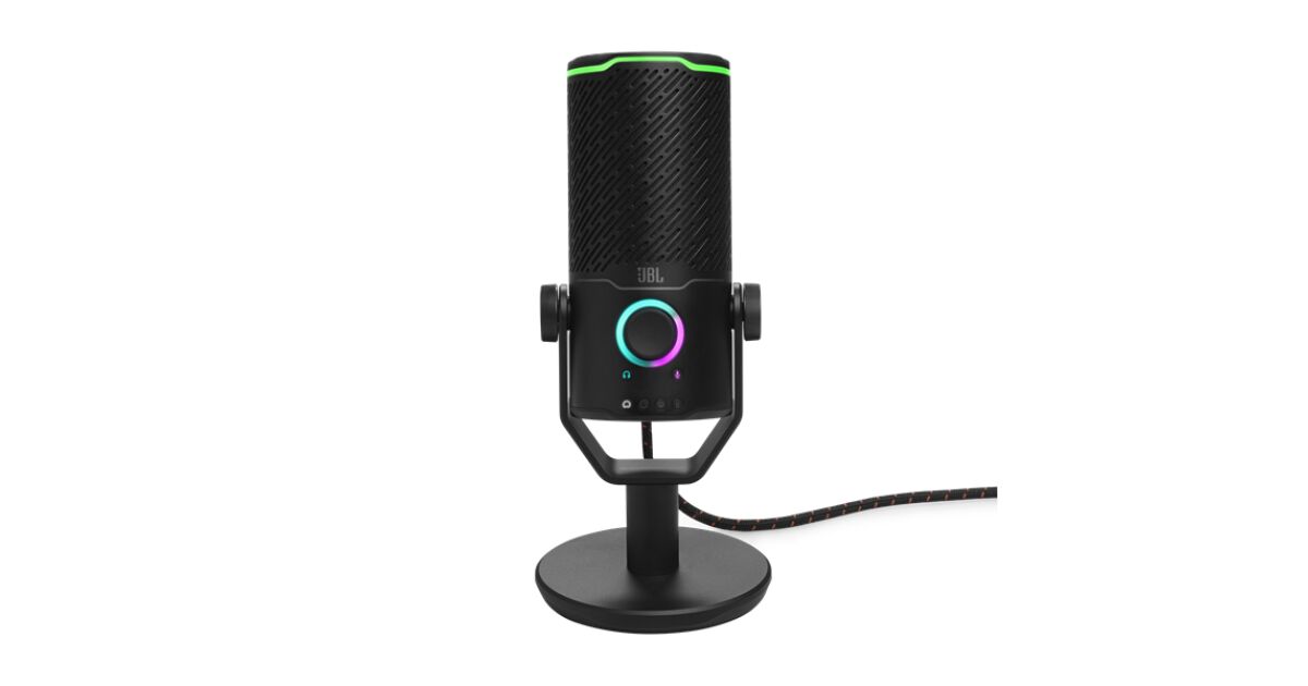 Streamovací mikrofón JBL Quantum Stream Studio USB čierny | Pepita.com
