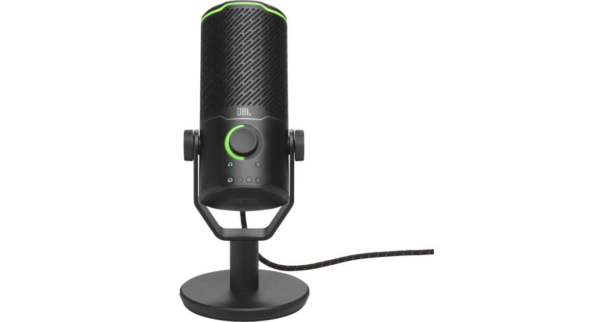 Streamovací mikrofón JBL Quantum Stream Studio USB čierny | Pepita.com