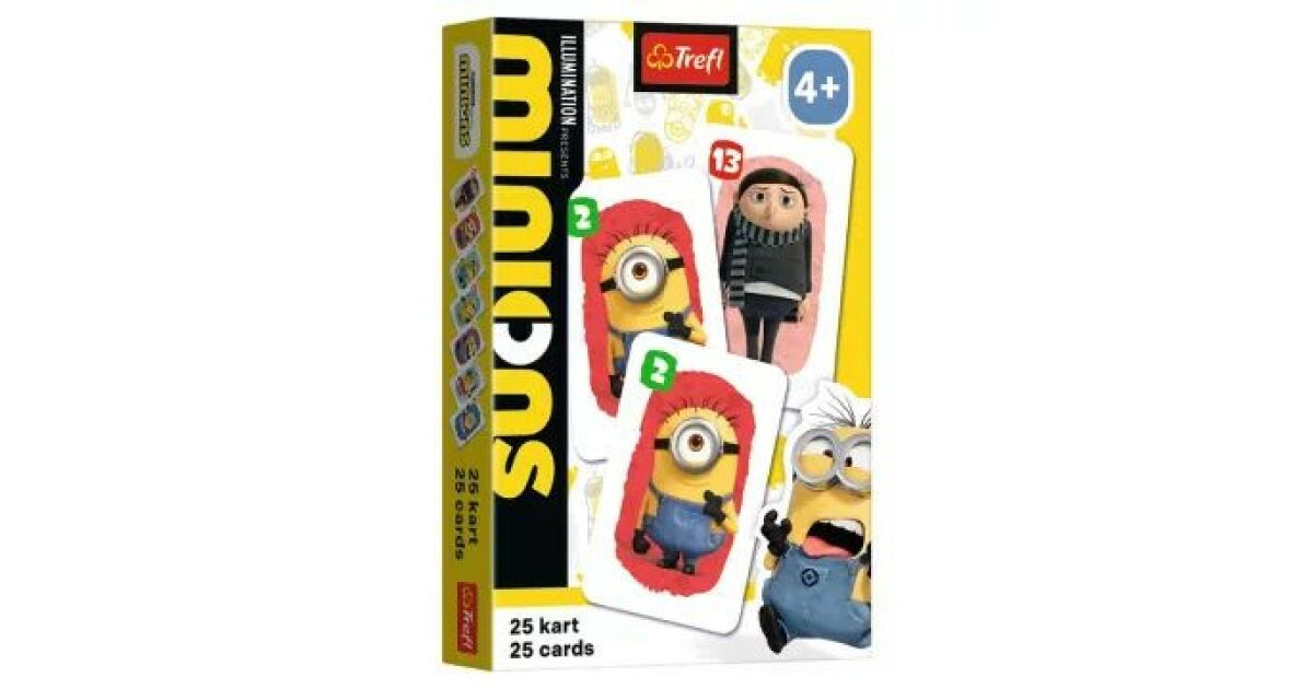 Trefl: Čierny Peter - Karta Hra Minioni | Pepita.com