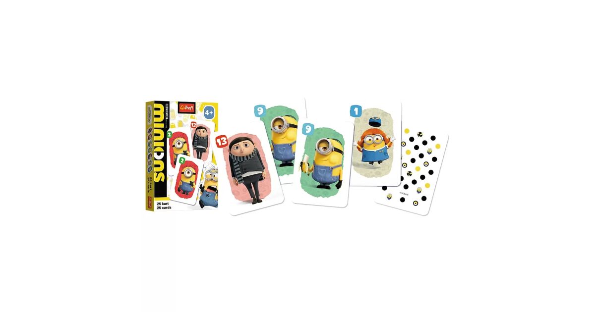 Trefl: Čierny Peter - Karta Hra Minioni | Pepita.com