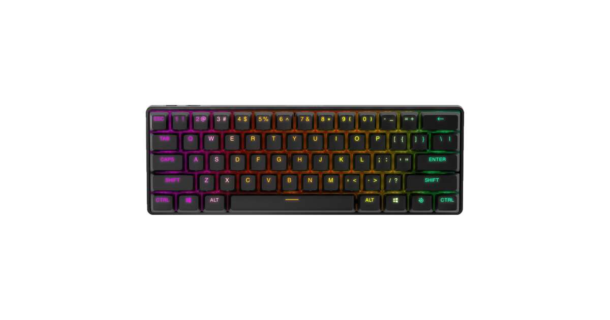 Steelseries Apex Pro Mini (OmniPoint Adjustable Switch) Wireless Gaming ...