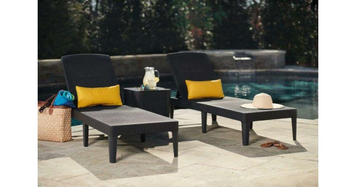 Keter Jaipur kerti nyugágy, grafit | Pepita.hu