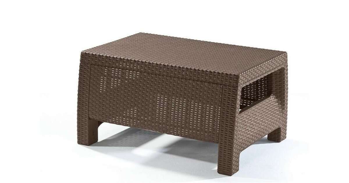 Keter Corfu II kerti asztal, barna | Pepita.hu