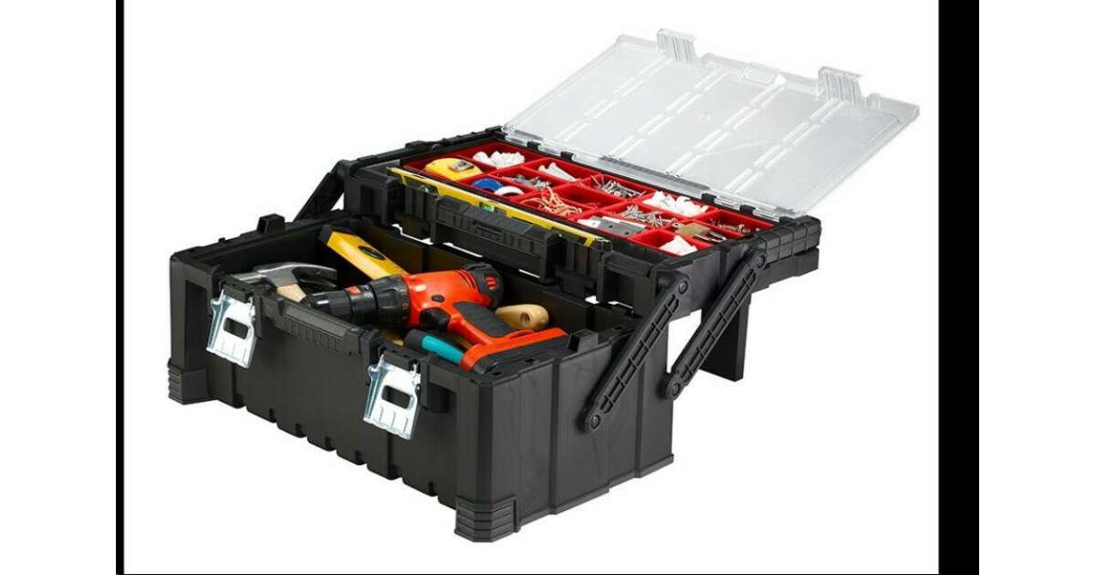 Keter Tool Box 22 szerszámos doboz, kihúzható | Pepita.hu