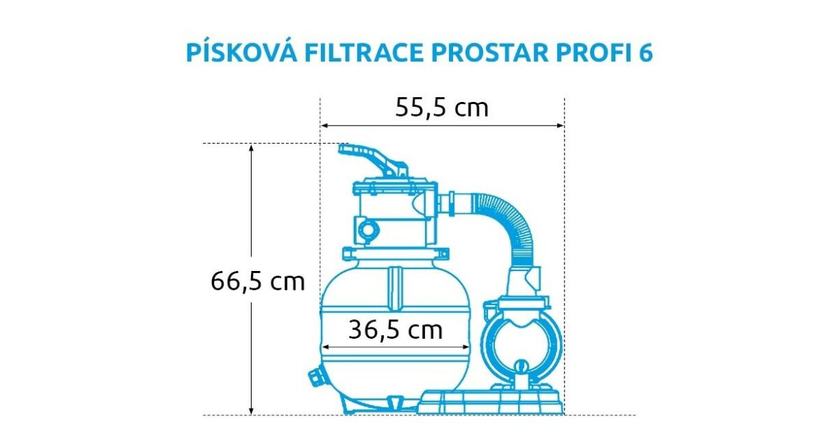 Pieskový filter Marimex ProStar Profi 6 | Pepita.com