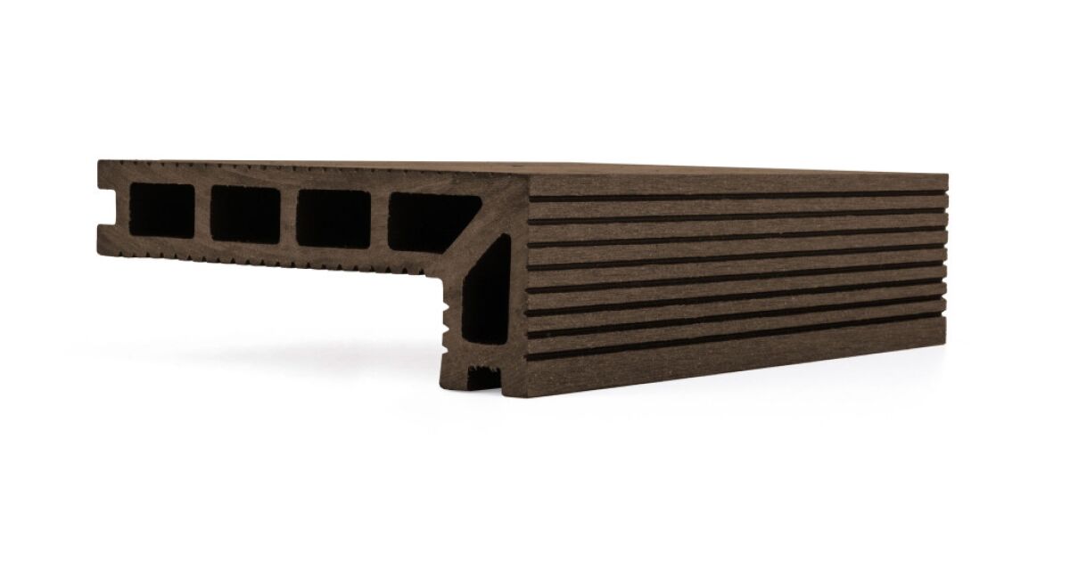 Placă de terase exterioară G21, 2,5 x 14 x 400 cm, material WPC din ...