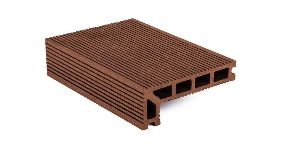 Panou de placare exterioară G21, 2,5 x 14 x 400 cm, cireș, WPC | Pepita.com