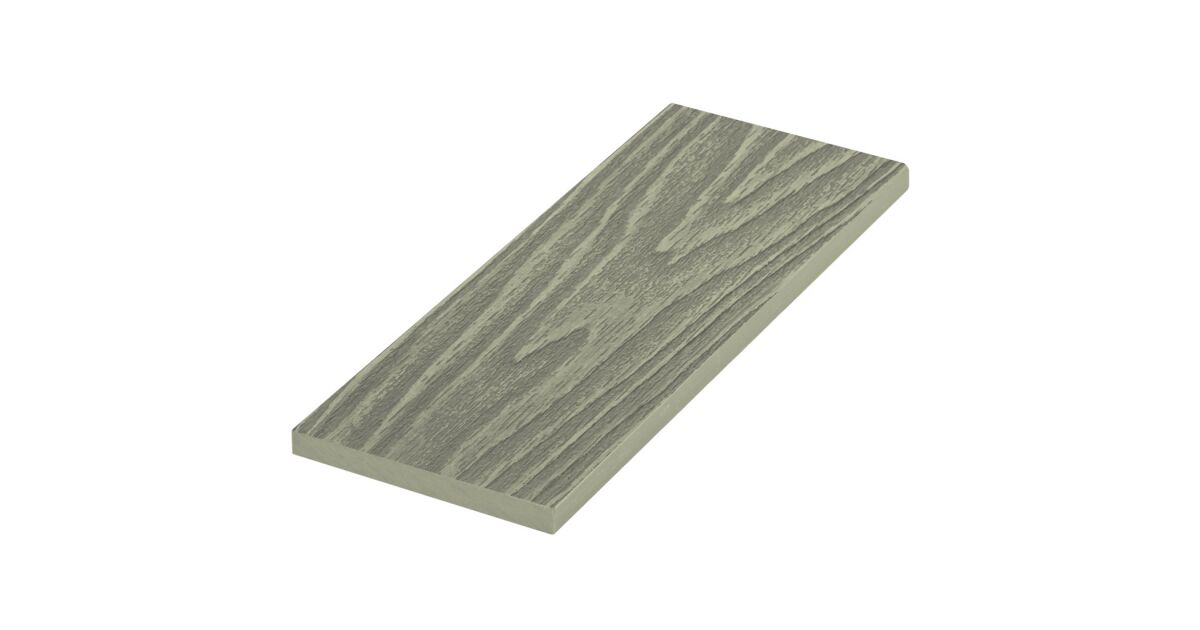 Șipcă de gard G21 din lemn gri 100 cm, WPC | Pepita.com