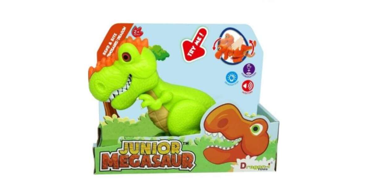 Dragon-i: Kölyök Megasaurus - Rugops interaktív dinoszaurusz | Pepita.hu