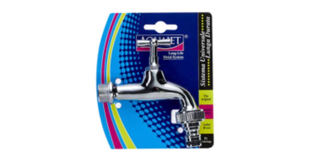 Colortap - Kerti csap króm 1/2" - gyorscsatlakozós | Pepita.hu