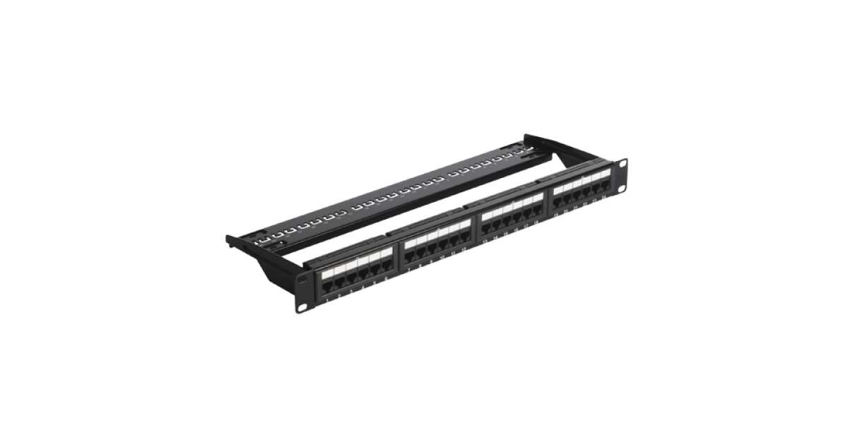 Patch panel 1U'UTP cat5e'24 RJ45 port - ASYTECH Networking ASY-PP-UTP5E ...