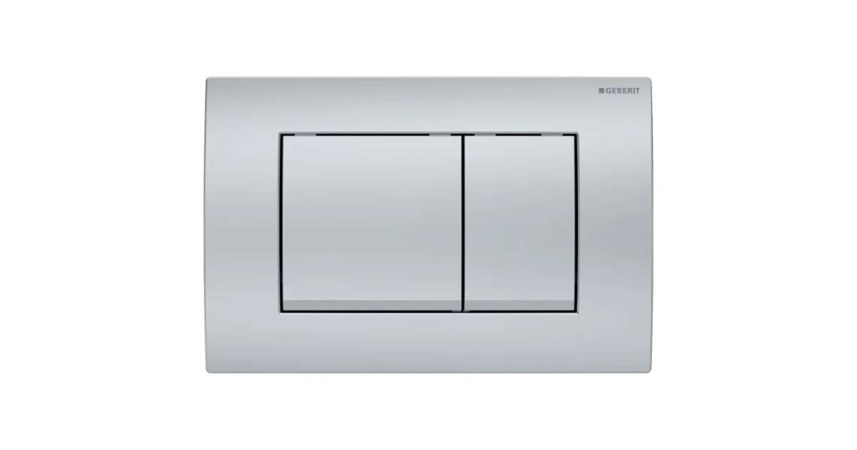 Geberit Delta 30 Nyomólap - Matt Króm - Basic WC Tartályhoz | Pepita.hu