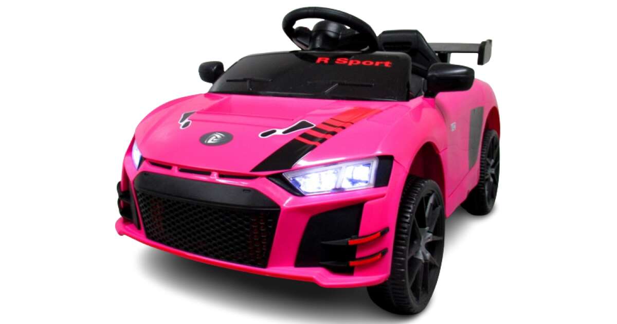 R-Sport Cabrio A1 Electric Car with Remote Control #pink | Pepita.com