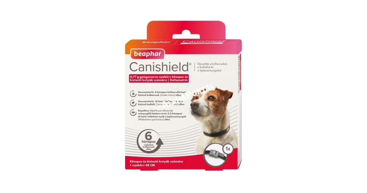 Canishield S/M zgardă medicamentoasă pentru câini | Pepita.com
