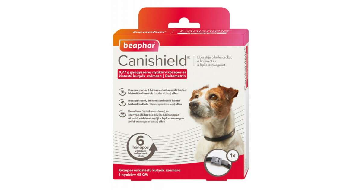 Canishield S/M zgardă medicamentoasă pentru câini | Pepita.com