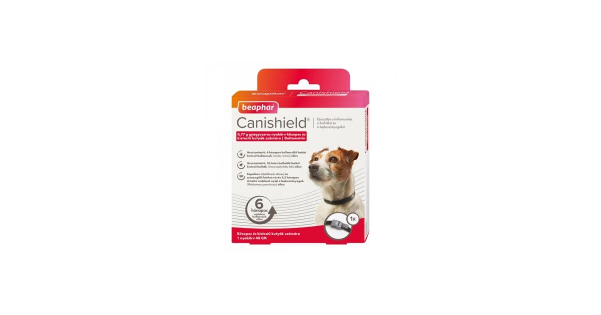 Canishield S/M zgardă medicamentoasă pentru câini | Pepita.com