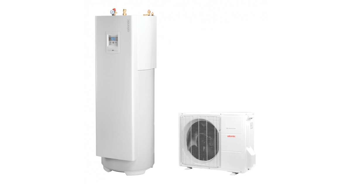 ATLANTIC Loria Duo 6010 R32 levegő-víz hőszivattyú beépített HMV ...