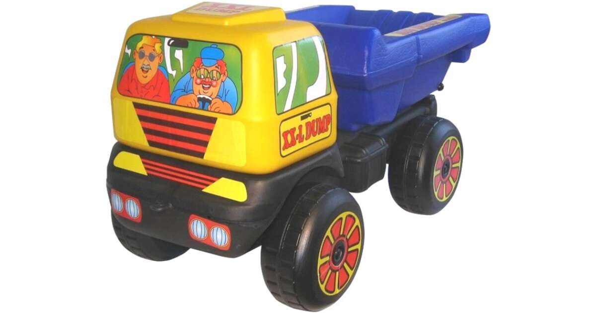 XXL mûanyag óriás dömper - 75 cm | Pepita.com