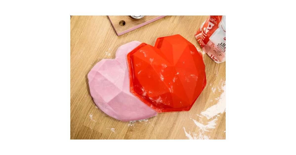 Sütőforma 3D-SZÍV | Pepita.hu