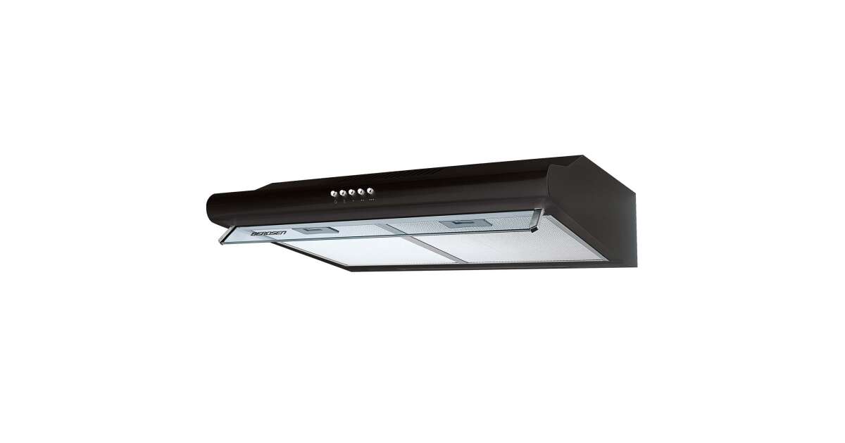 Built-in extractor hood - absorber 50 cm berdsen be-10-a black | Pepita.com