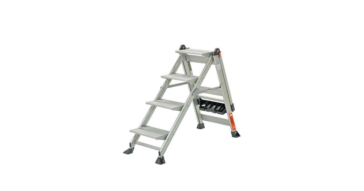 Aluminiumleiter Little Giant Jumbo Step, 4 Stufen | Pepita.com