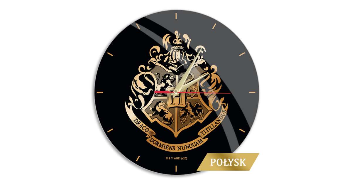 Polysk - Harry Potter Falióra - Roxfort Címer - 29 cm | Pepita.hu