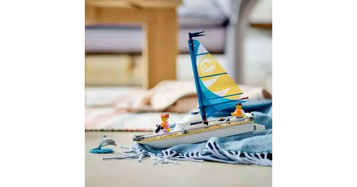 LEGO® City Vitorlás Hajó Játékkészlet - 60438 | Pepita.hu