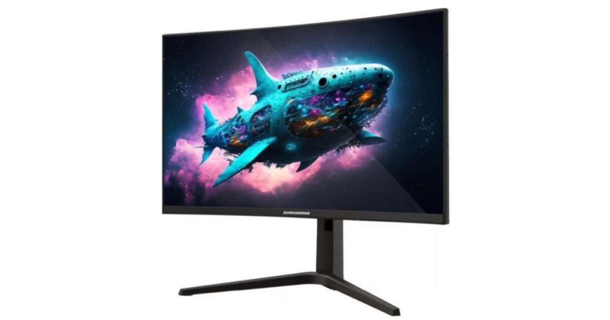 SHARK GAMING Monitor 27 - SG27-FHD240C (VA, FHD, 240Hz, 300cd/m2, 1ms ...