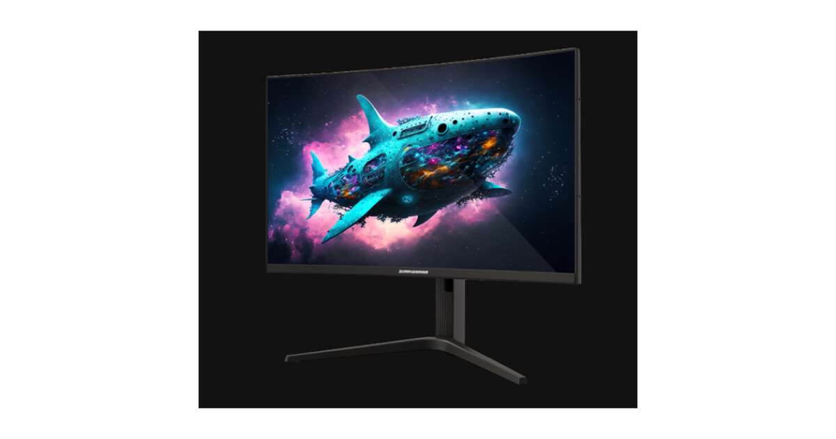 SHARK GAMING Monitor 27 - SG27-FHD240C (VA, FHD, 240Hz, 300cd/m2, 1ms ...