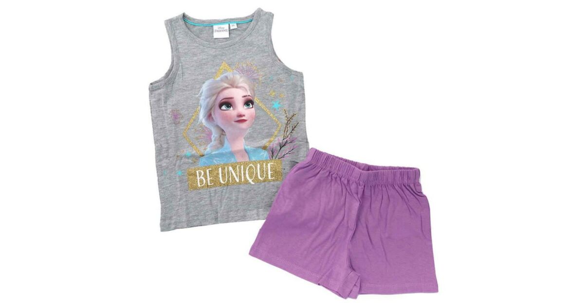 Pijamale scurte copii Disney Frozen 4 ani | Pepita.com