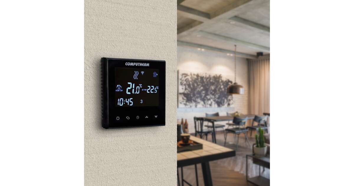 COMPUTHERM E300 Wi-Fi termosztát radiátoros- és padlófűtési rendszerekhez | Pepita.hu