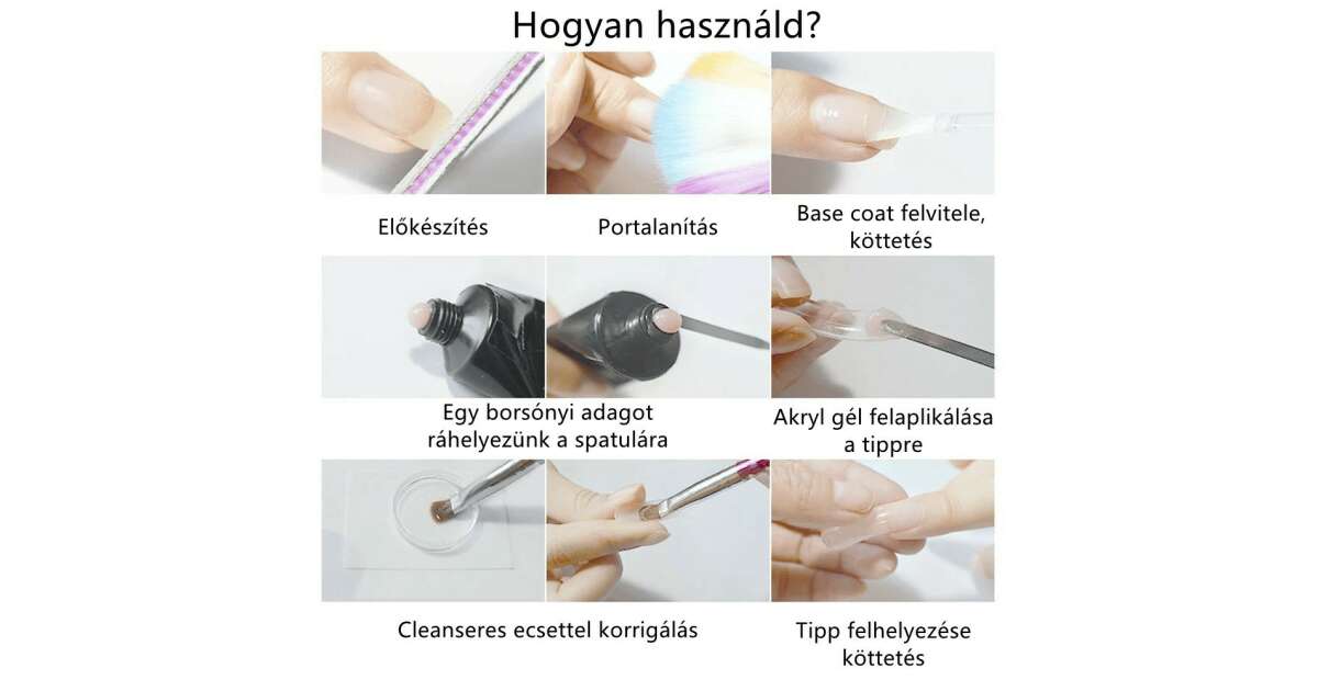 Misscheering Akril gél műkörömépítő szett - 03 Pink - 30 ml | Pepita.hu