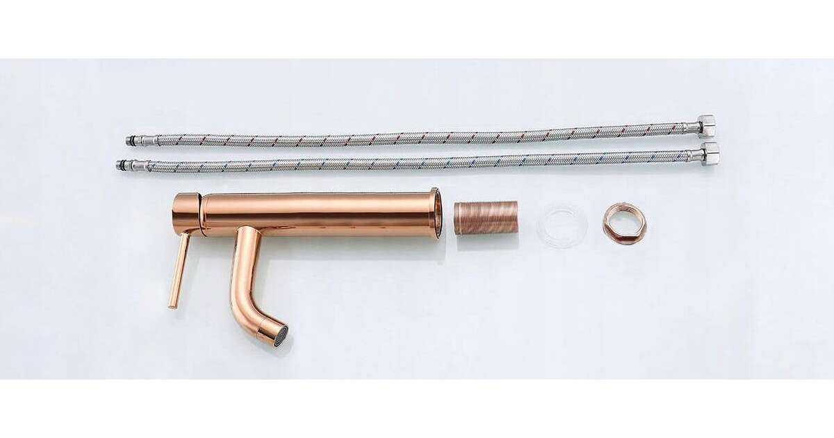 Rea Lungo - Rózsaarany Magasított Mosdókagyló Csaptelep | Pepita.hu