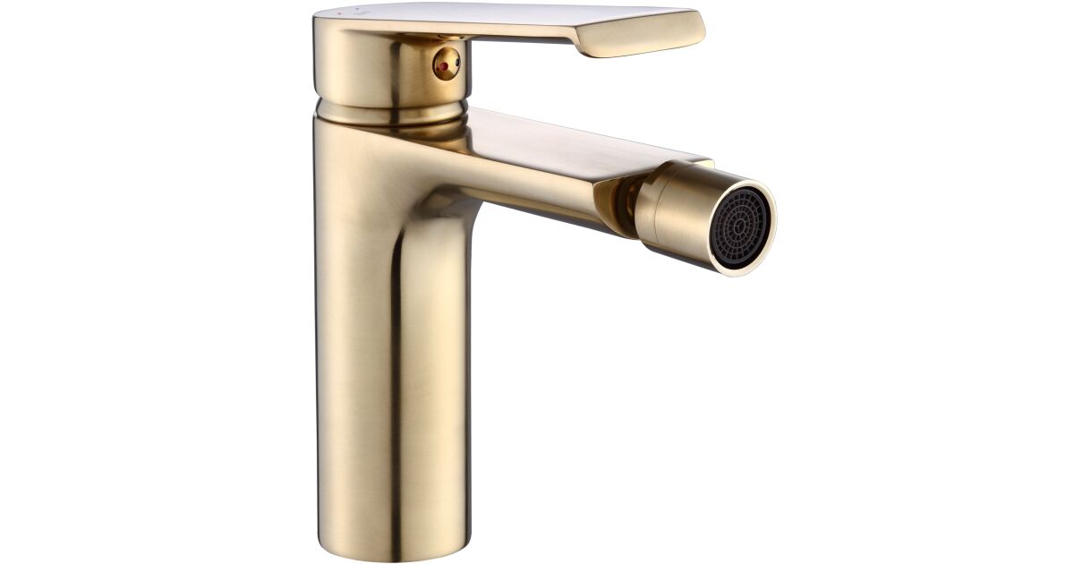 Rea Hass Gold Bidet Tap | Pepita.com
