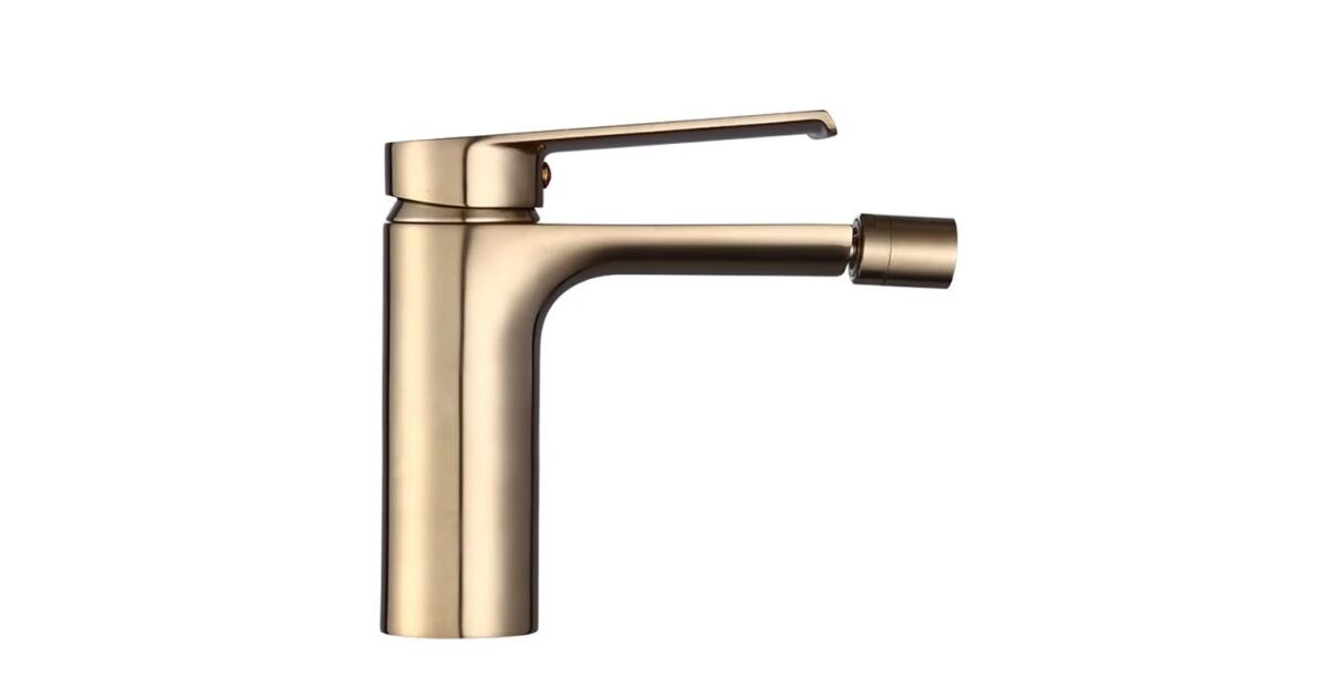 Rea Hass Gold Bidet Tap | Pepita.com