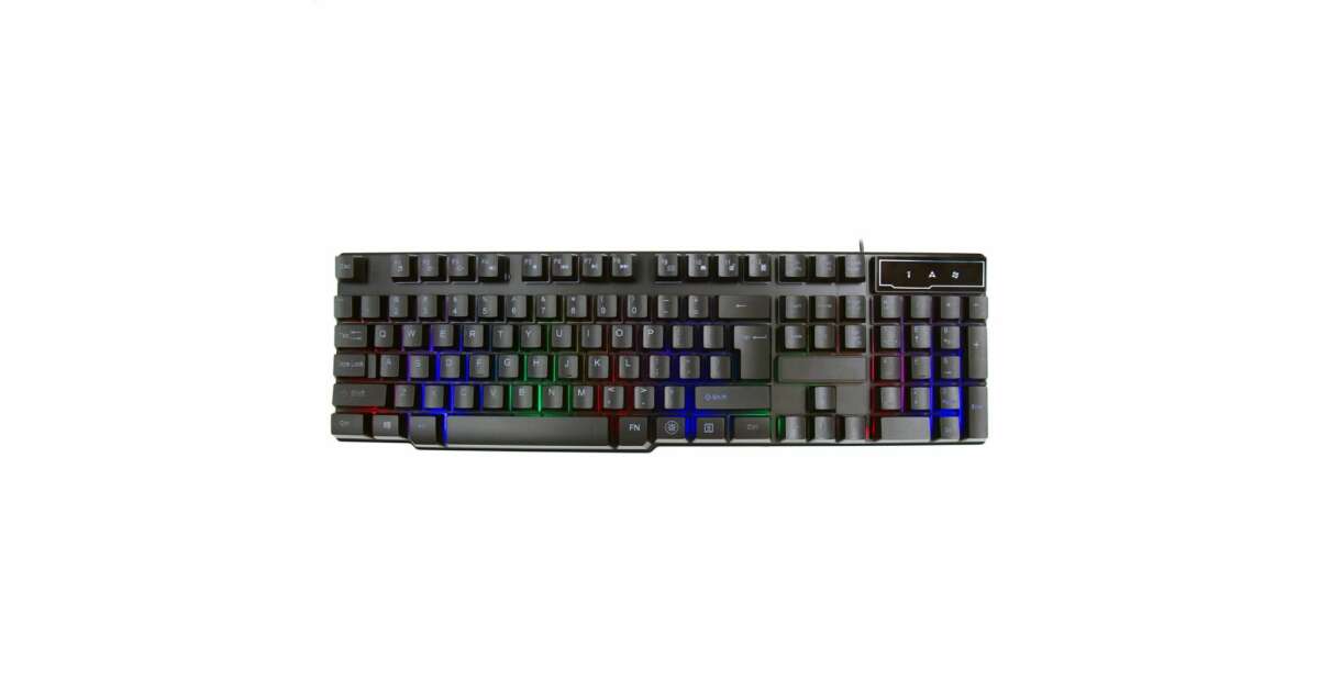 Platinet Omega Varr Gaming RGB Keyboard Black UK VRGBK7023B | Pepita.hu