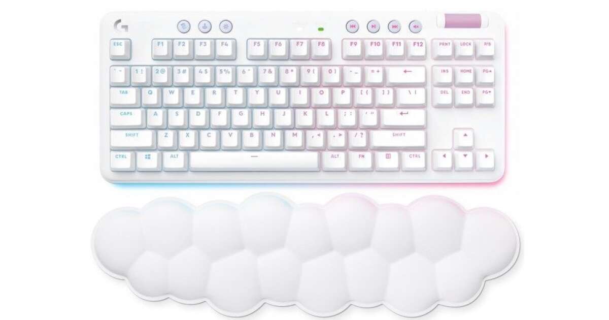 Logitech G715 RGB Wireless GL Linear Mechanical Gaming Keyboard White ...
